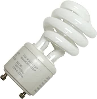 Case Of 6 TCP 33113sp Springlamp CFL 60 Watt Equivalent 13 Watt Used Soft White 2700