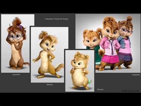 Alvin And The Chipmunks 2 Chipettes Names