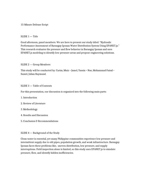 Defense Script 1 Pdf