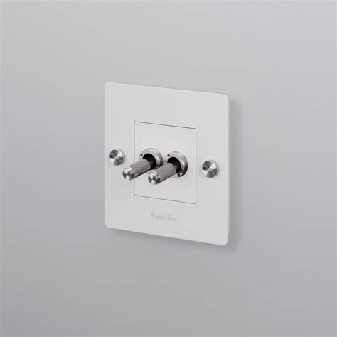 1G DOUBLE TOGGLE SWITCH White Royal Bathrooms Com