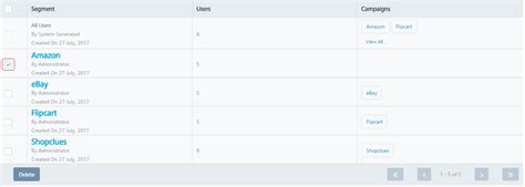 Using Deleting A Segment Kony Doc Unpublished