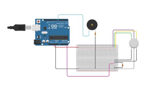 Circuit Design Project 1 Sensor Gas Dan Buzzer Tinkercad