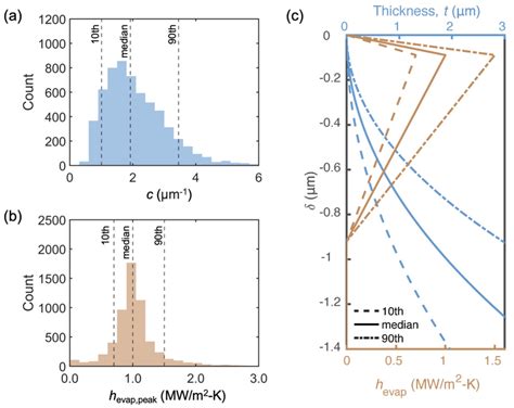 Distributions Of A Interface Shape Coefficient C And B Download Scientific Diagram