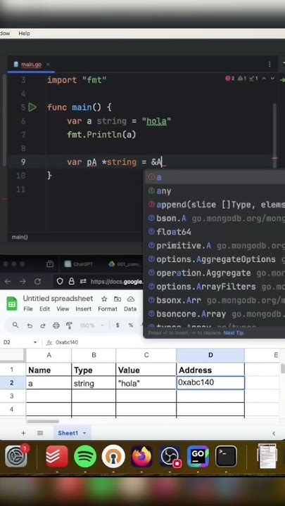 Ya Entiendes Punteros Golang Pointers Programming Youtubeshorts