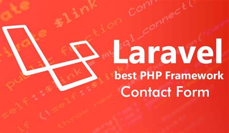 Contact Form In Laravel 7 Contact Form Example Laravel 8
