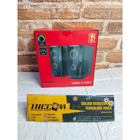 Jual Speaker Gaming For Pc Laptop Smartphone Gamen Rs200 Original Shopee Indonesia