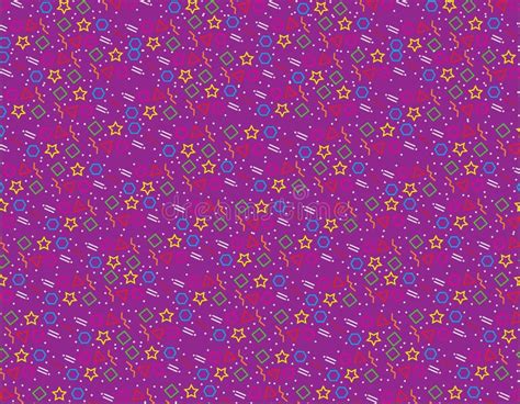 Pattern Geometric Background Texture Pink Design Stock Illustration