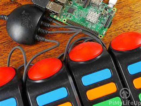 raspberry pi quiz game using the buzz controllers pi my life up