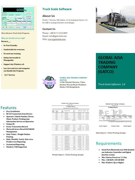 Truck Scale Software 10 Pdf Truck Scale Software 10 Pdf
