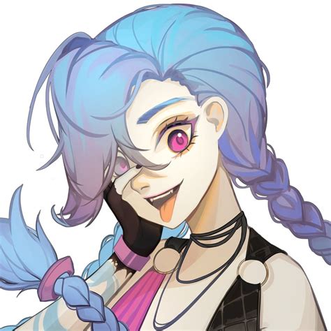 Jinx League Of Legends Drawn By Saikayo Danbooru