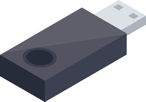 Gray Usb Flash Drive With Key Ring Hole Useful For Storing And Transferring Data Shown In