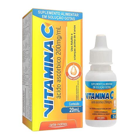 Vitamina C Mg Ml Gotas Ml Mem Ria Distribuidora