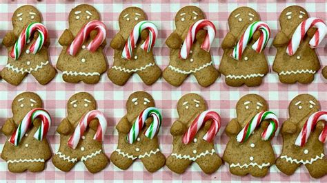 진저브레드쿠키와 지팡이사탕 만들기 Gingerbread Cookies And Candy Canes Youtube