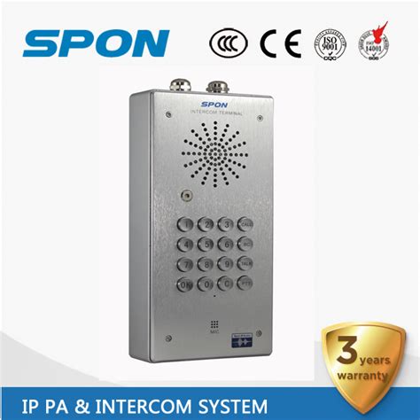 Ip Network Military Intercom Terminal High Quality Ip Network Military