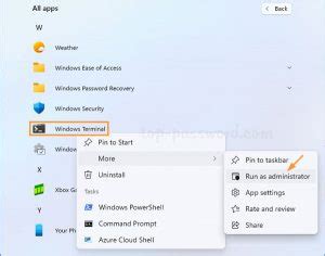 Ways To Open Windows Terminal As Admin In Windows Password Recovery