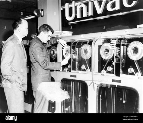 Univac Vintage Early Technology Computer History Historical Archive