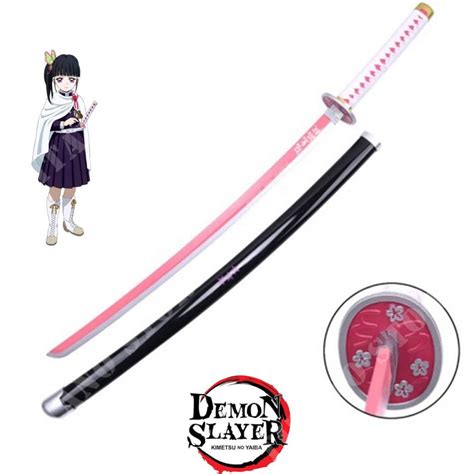 Wooden Sword With Scabbard Demon Slayer Kanao Tsuyuri Cosplay — Anime