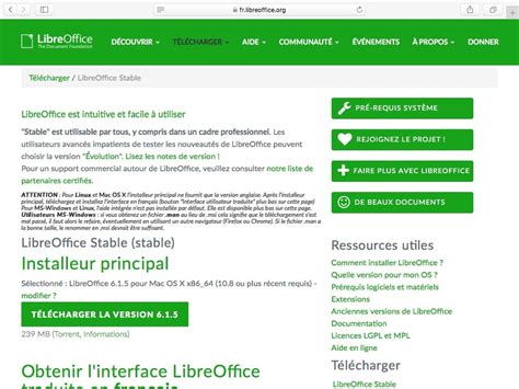 Installer LibreOffice Sur Mac Et Java JDK Pour Base MacPlanete