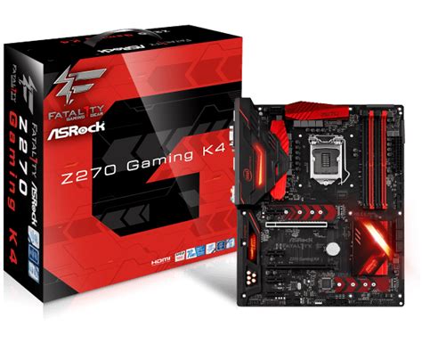ASRock > Fatal1ty Z270 Gaming K4
