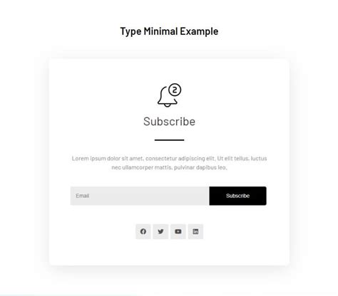elementor newsletter widget element pack for elementor