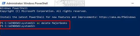 How To Delete A Service In Windows And MajorGeeks