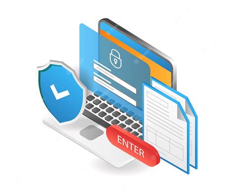 Premium Vector Flat Isometric 3d Illustration Maximize Computer