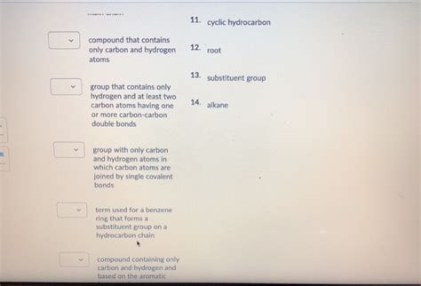 Solved 1 Match Each Item To The Correct Statement Below E