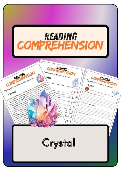 Reading Comprehension Crystal Solutions By Learnplanet Tpt
