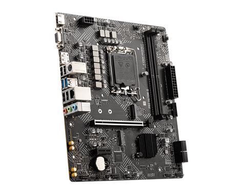 Материнская плата LGA1700 MSI PRO H610M-G DDR5