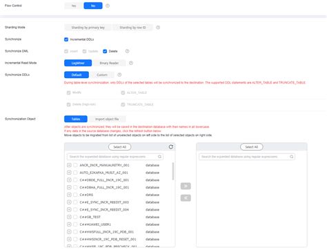 from oracle to gaussdb distributed data replication service