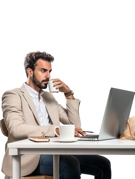 Premium Photo Focused Male Programmer Coding Ai Generated