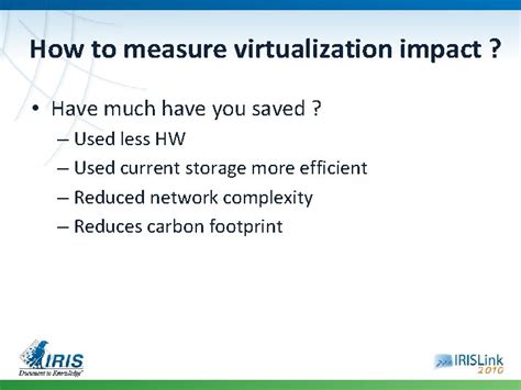 Virtualization What Is The Real Return On Investment