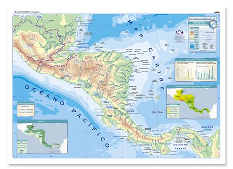 Rios Y Lagos De Centroamerica Mapa Wikipedia