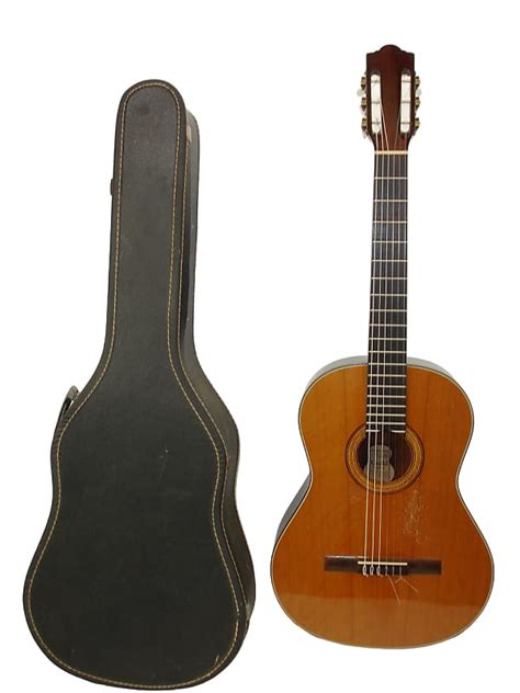 Vintage Guild Mark Iii Classical Acoustic Guitar W Case Reverb