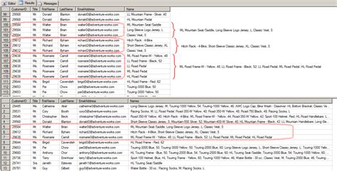 Конкатенация строк при группировке