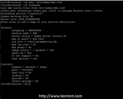 Setting Up Prerequisites To Install Windows Over PXE Network Boot Server On RHEL CentOS