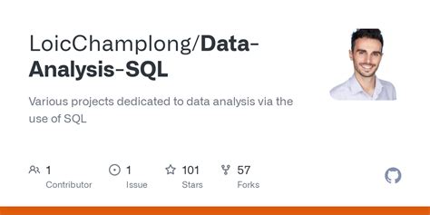 GitHub LoicChamplong Data Analysis SQL Various Projects Dedicated To Data Analysis Via The