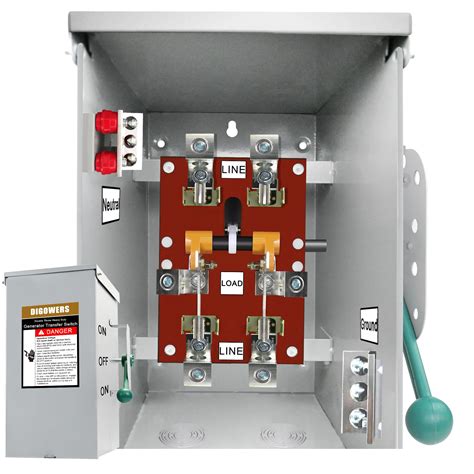 Buy Upgraded 200 Amp Generator Transfer Switch Manual Transfer Switch
