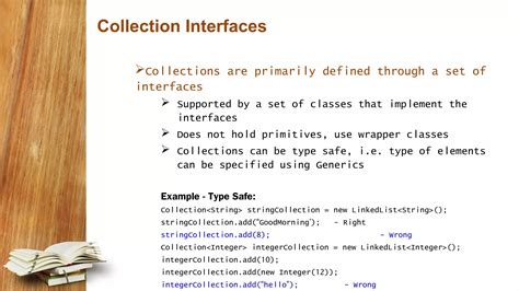 java collections framework ppt