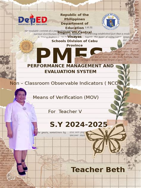 Non Classroom Pmes Indicators Overview Pdf Learning Teachers