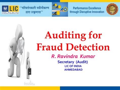 auditing for fraud detection pptx