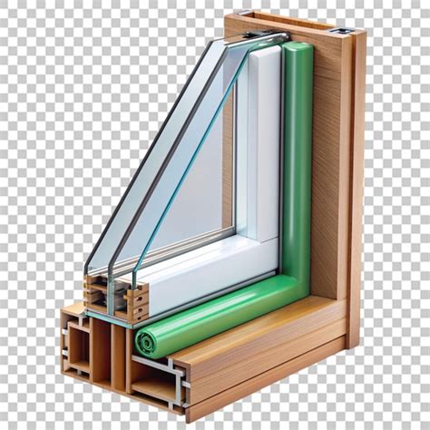 Design Plastic Windows Profile Premium AI Generated PSD