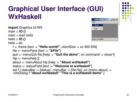 Ppt Entradasalida En El Lenguaje Funcional Haskell Powerpoint Presentation Id1397218 Ppt Entradasalida En El Lenguaje Funcional Haskell Powerpoint Presentation Id1397218