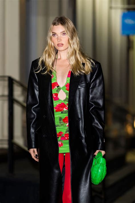 Elsa Hosk Sexy Red Stockings Hot Celebs Home