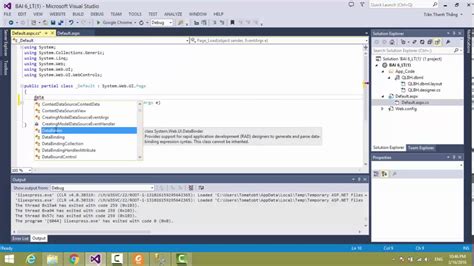 kẾt nỐi linq to sql trong asp youtube