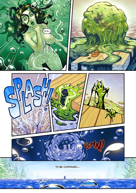 Big Bad Blob Comic Color Page By Crisreyart Hentai Foundry