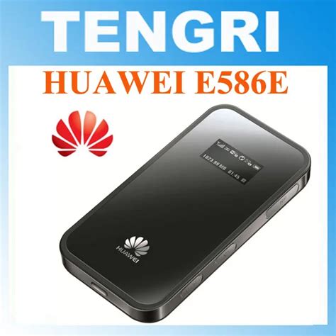 Original HUAWEI E586E 21 6Mbps Portable 3G WiFi Router Mobile Wifi Hotspot In 3G 4G Routers From