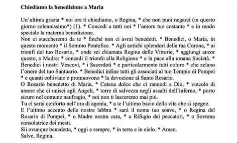 Supplica Madonna Del Rosario Di Pompei Dove Vederla In Tv E Il Testo Integrale Della Preghiera