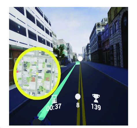 A Screenshot Of The Implemented Mini Map Technique Download Scientific Diagram