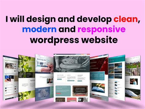 a responsive wordpress website using elementor pro for your business